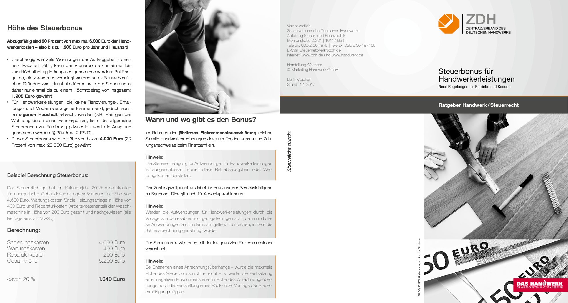 ZDH_Flyer_Steuerbonus_11-2016 | Bäcker- und Konditorenvereinigung Nord e.V.